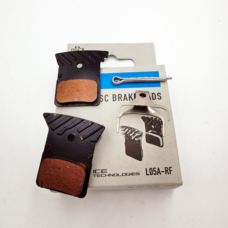 shimano DEORE SLX XT Brake Pad L03A L05A Resin Metal Pad Cooling Fin ...