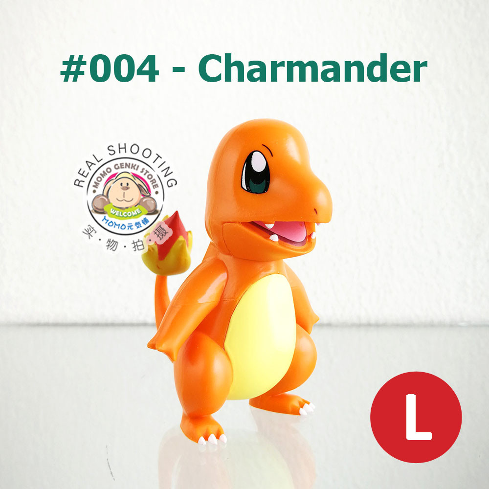 [004-Charmander] Pokemon Pikachu Authentic Genuine Charmander ...