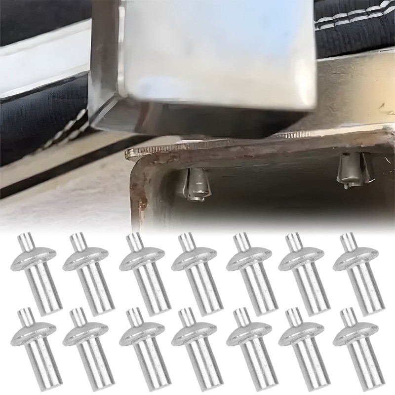 10 pcs Hammer Drive Rivet - Piercing Knock Screws Fasteners - Aluminum ...