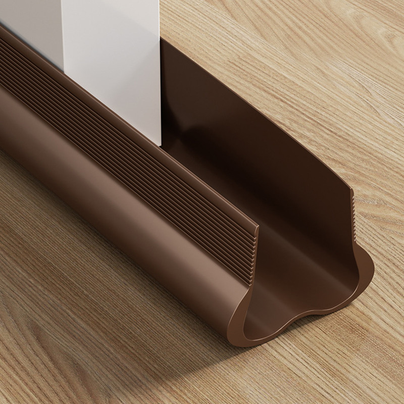 Soundproof Gap Blocker PVC Door Bottom Sealing Strip Adjustable ...