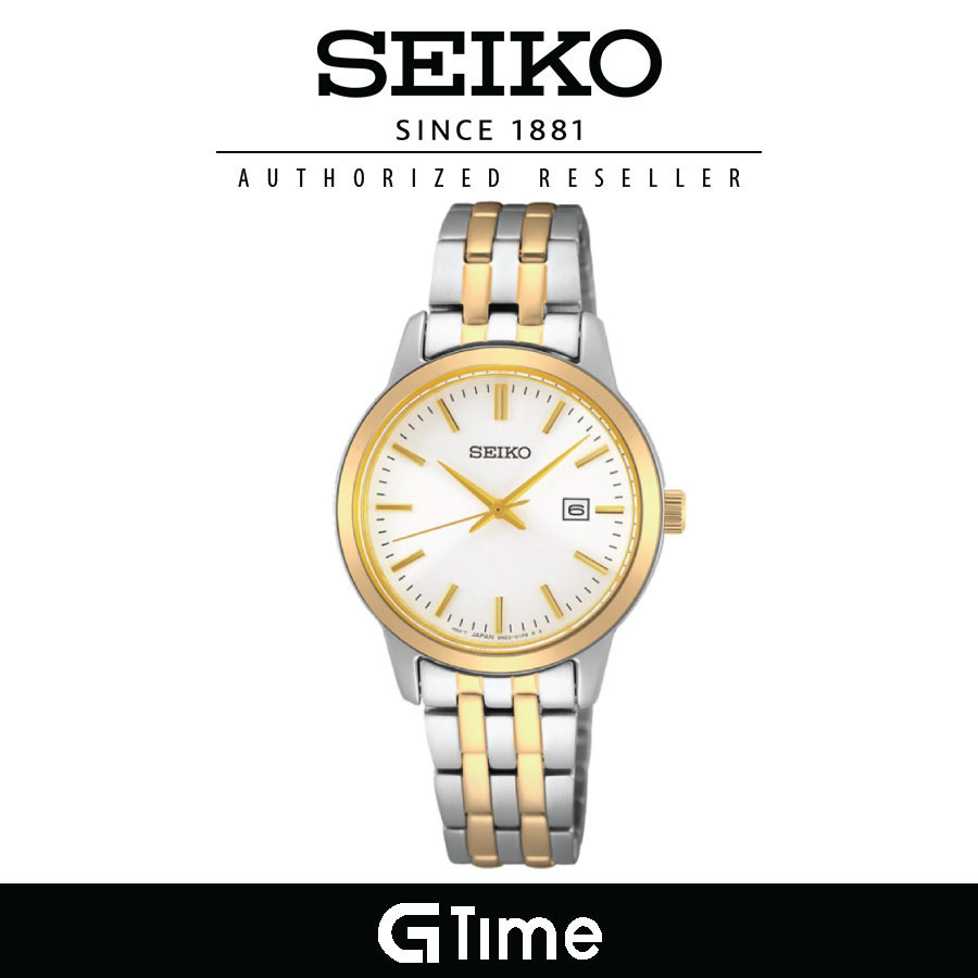 [Official Warranty] Seiko SUR410P1 Women's Classic Quartz Analog ...