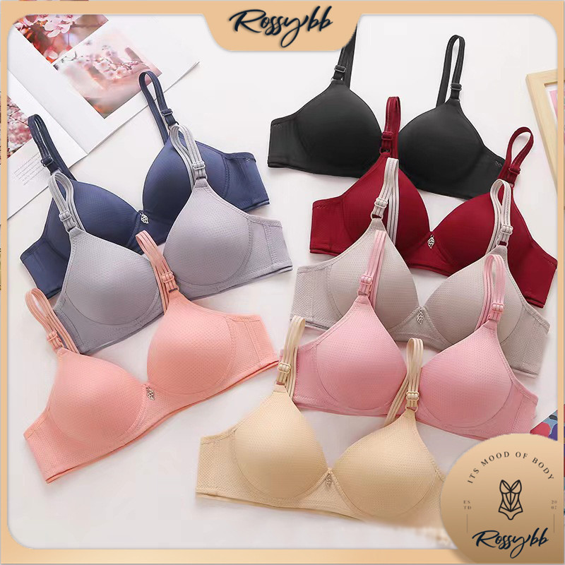 Plus Size Wireless Bra Baju Dalam Wanita Size Besar Coli Wanita 34-42 ...