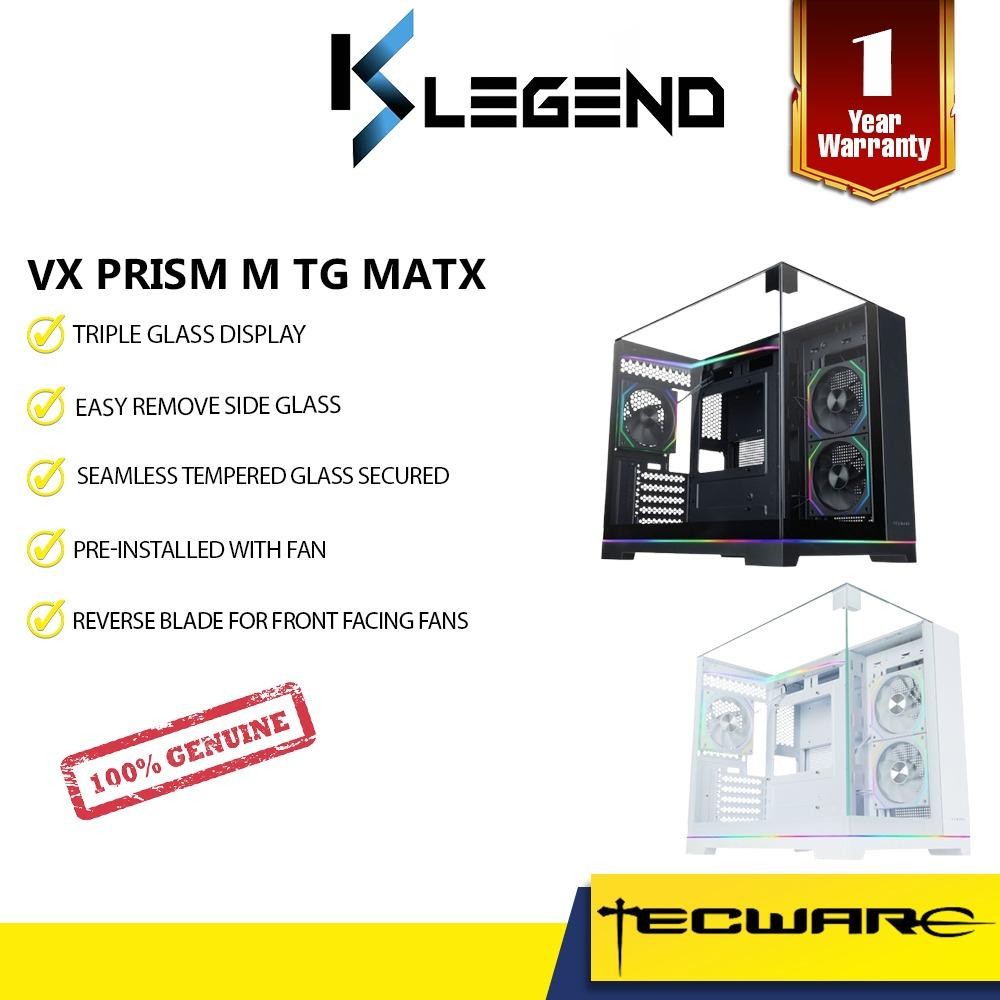 Tecware VX Prism M TG M-ATX Casing | Shopee Malaysia