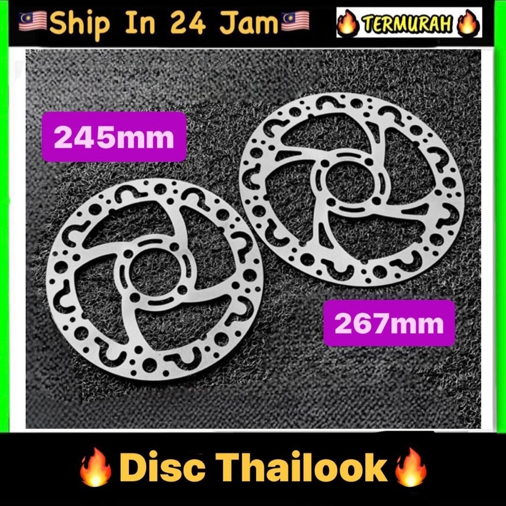 Disc Plate Thailook Yamaha Y125Z LC5S Y15ZR FRONT BRAKE PLATE PIRING ...