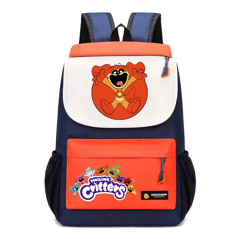 Smiling Critters Children's Backpack Cute Cartoon Kawaii Large Capacity ...