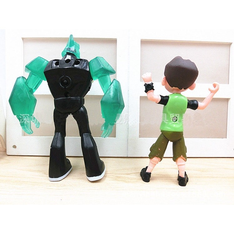 Cake Ben 10 Topper Play Set Sturdy Pvc Material Perfect Decorations For ...