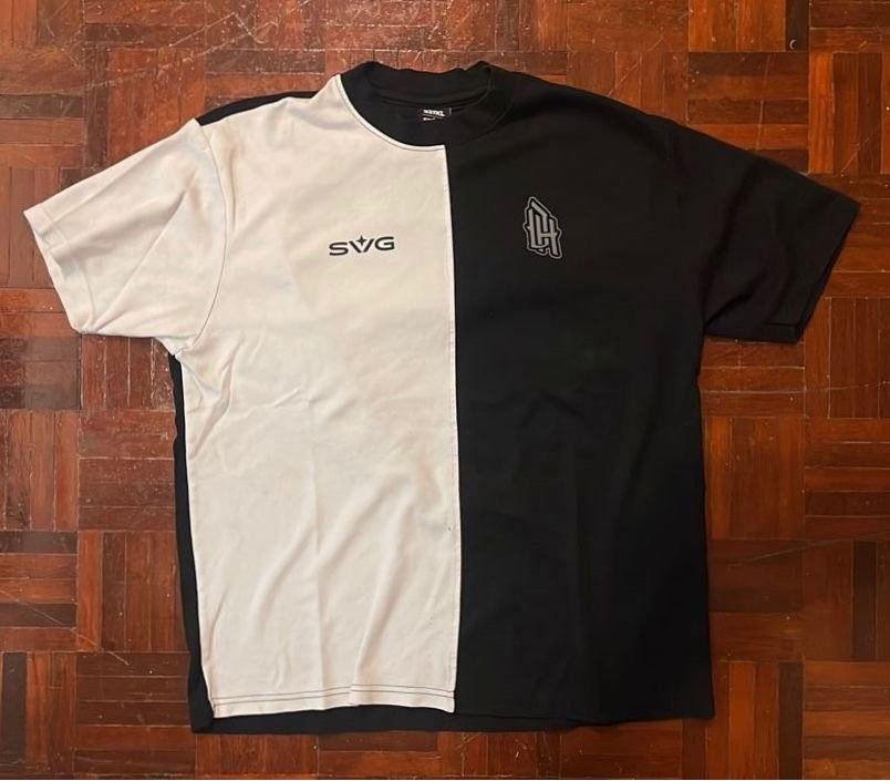 tshirt white | black " svg X daddyhood X kritikal " cross culture ...