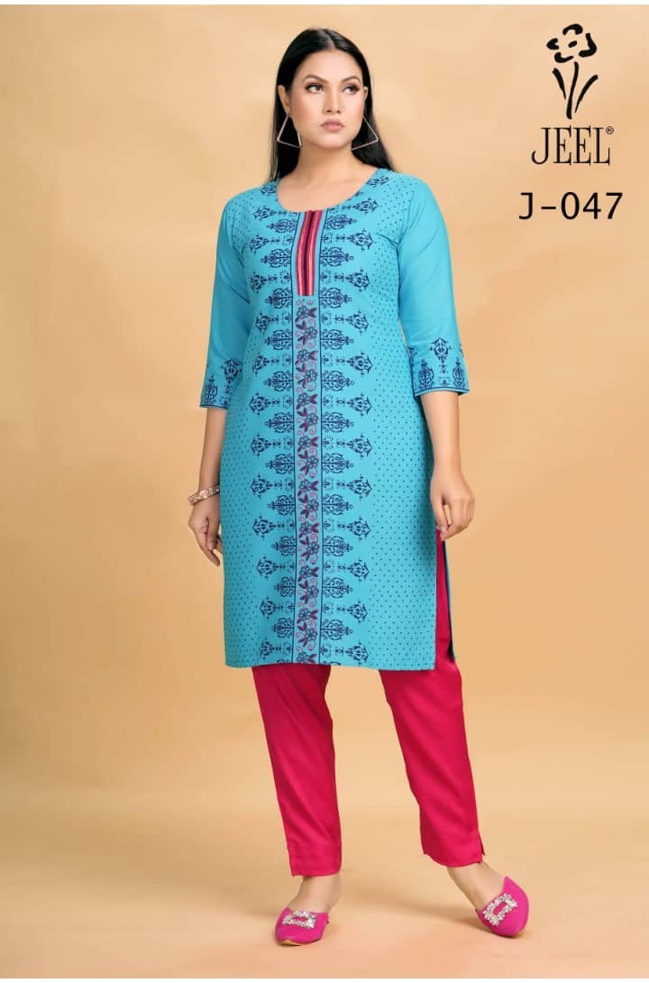 JEEL Casual Kurtis for Casual and Office Wear J Series | Shopee Malaysia