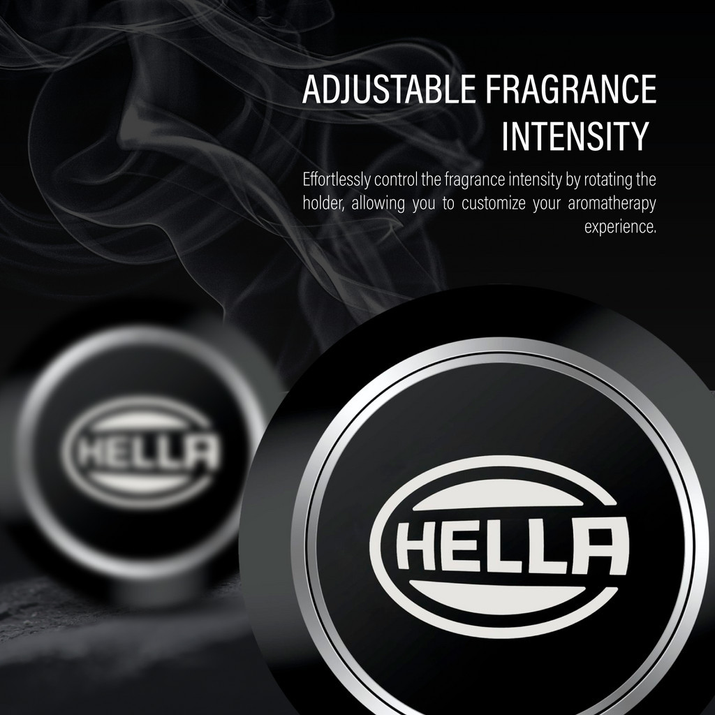 HELLA Fragrance Diffuser (Starter Kit & Refill Packs) Pewangi Kereta Car Perfume car Air ...