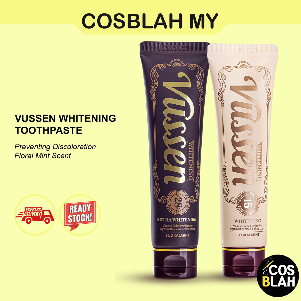 OSSTEM Vussen Toothpaste (#15, #28) 80g | Shopee Malaysia