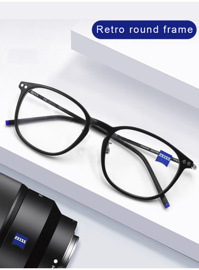 Carl ZEISS ZS22704 Spectacles Non-allergic Pure Titanium Leg Vogue ...