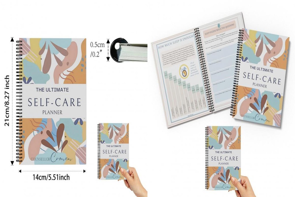 BL- Health Tracker Notebook Self-care Log Reflection Planner for Mental ...