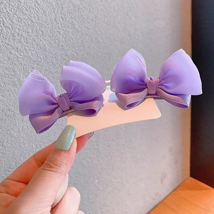 Western Style Cute Children Jelly Yarn Three-Dimensional Bow Rabbit ...