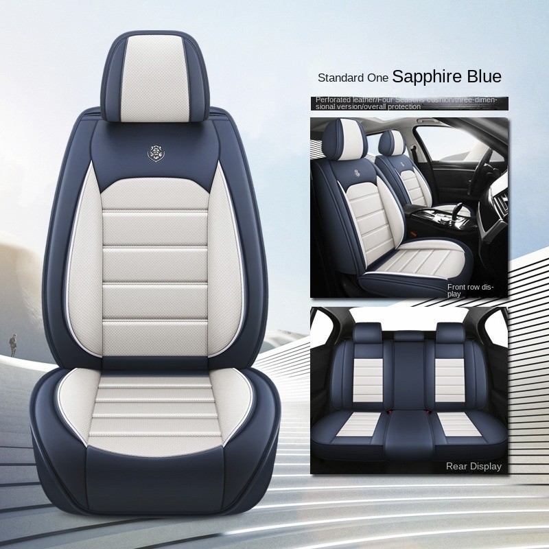 Custom Fit Universal Fit Car Seat Covers PU Leather Front Seat+back ...