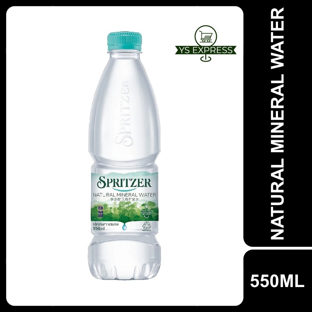 SPRITZER Natural Mineral Water 550ML | Shopee Malaysia