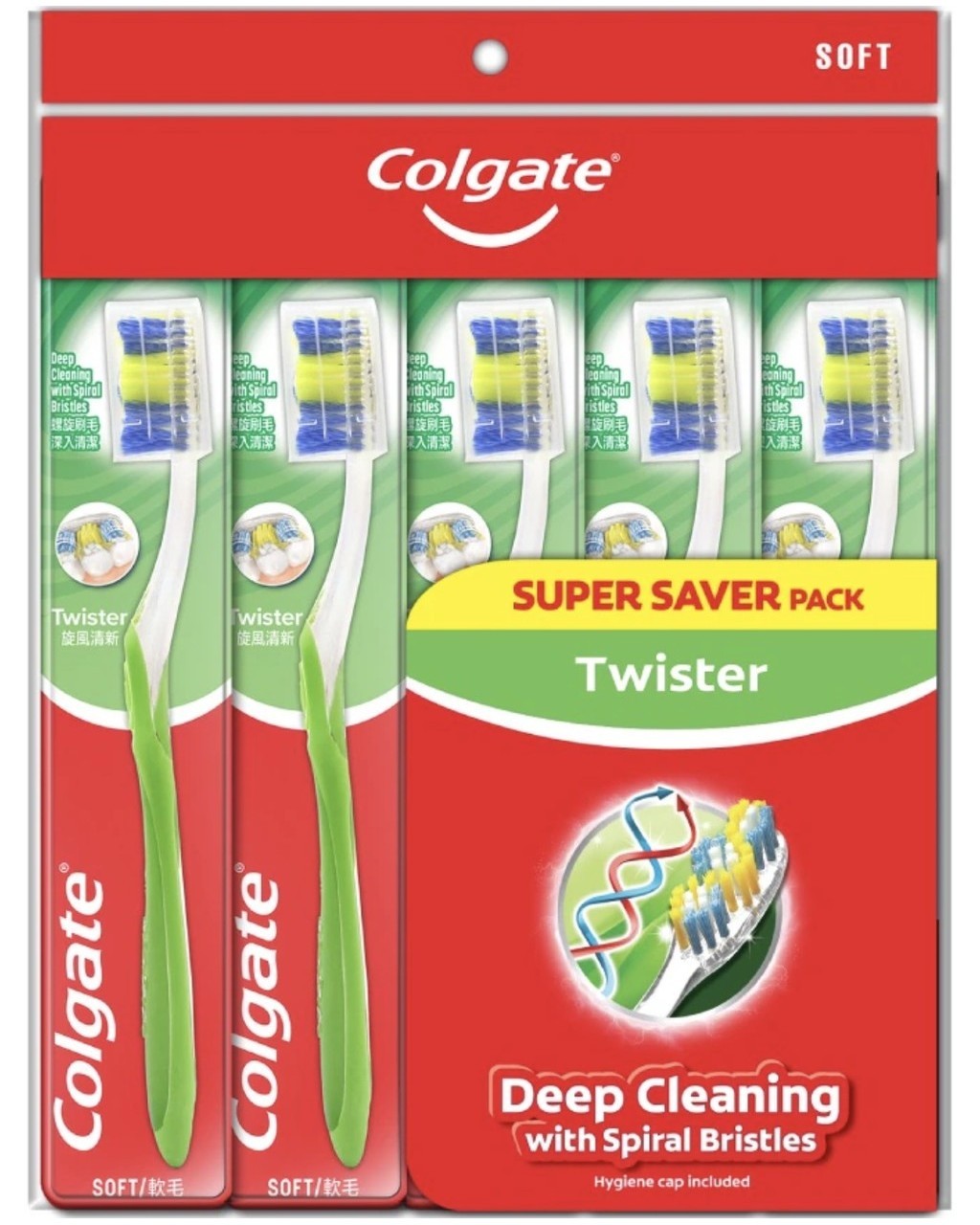 Colgate Toothpaste Triple Action 2x175g 5x20g Fresh Confidence 193g ...
