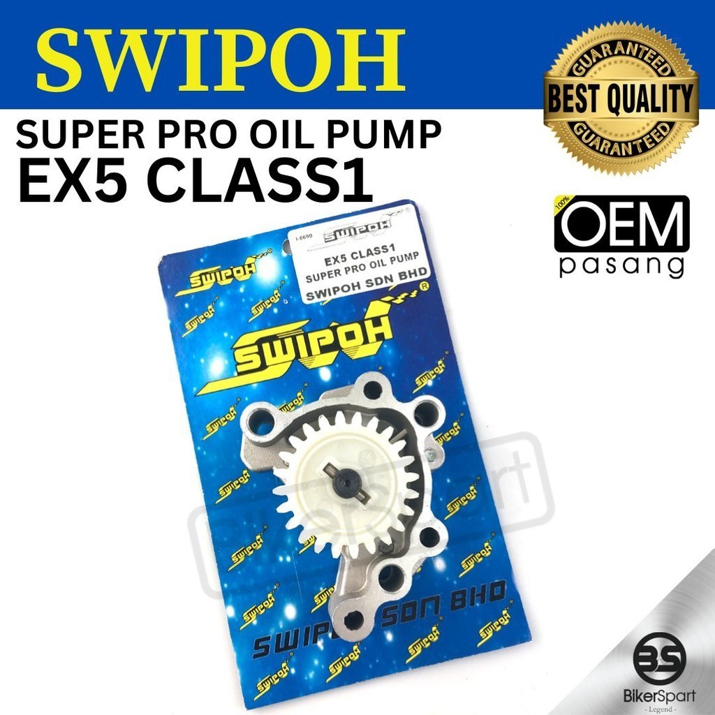 SWIPOH OIL PUMP SET EX5 CLASS 1 Motorcycle Spare Parts Racing Engine Parts | Shopee Malaysia