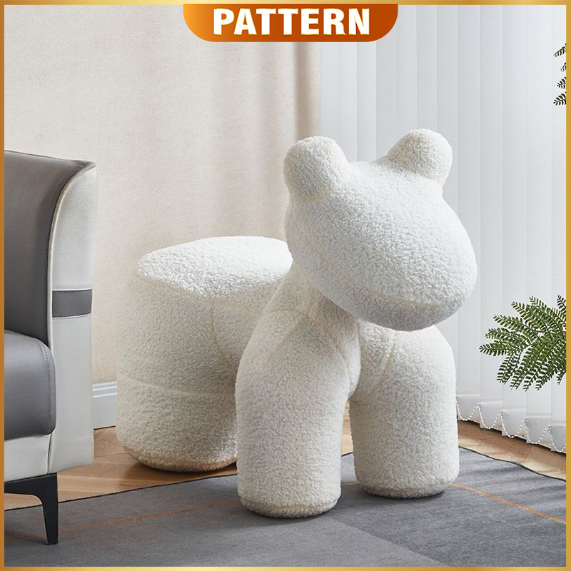 PATTERN Pony Chair Children Sofa | Animal Stool Children Stool Cartoon ...