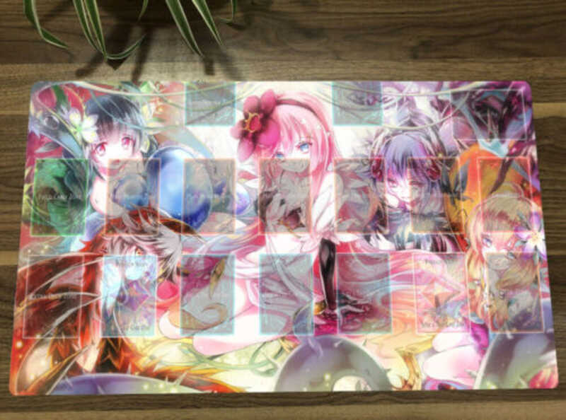 Yu-Gi-Oh Anime Playmat Traptrix TCG CCG Mat Trading Card Game Yugioh ...