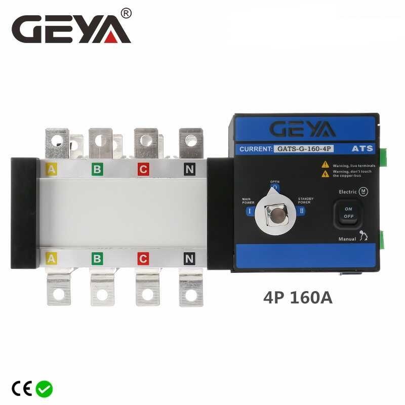 GEYA ATS PC Class Automatic Transfer Switch Generator Changeover Switch ...