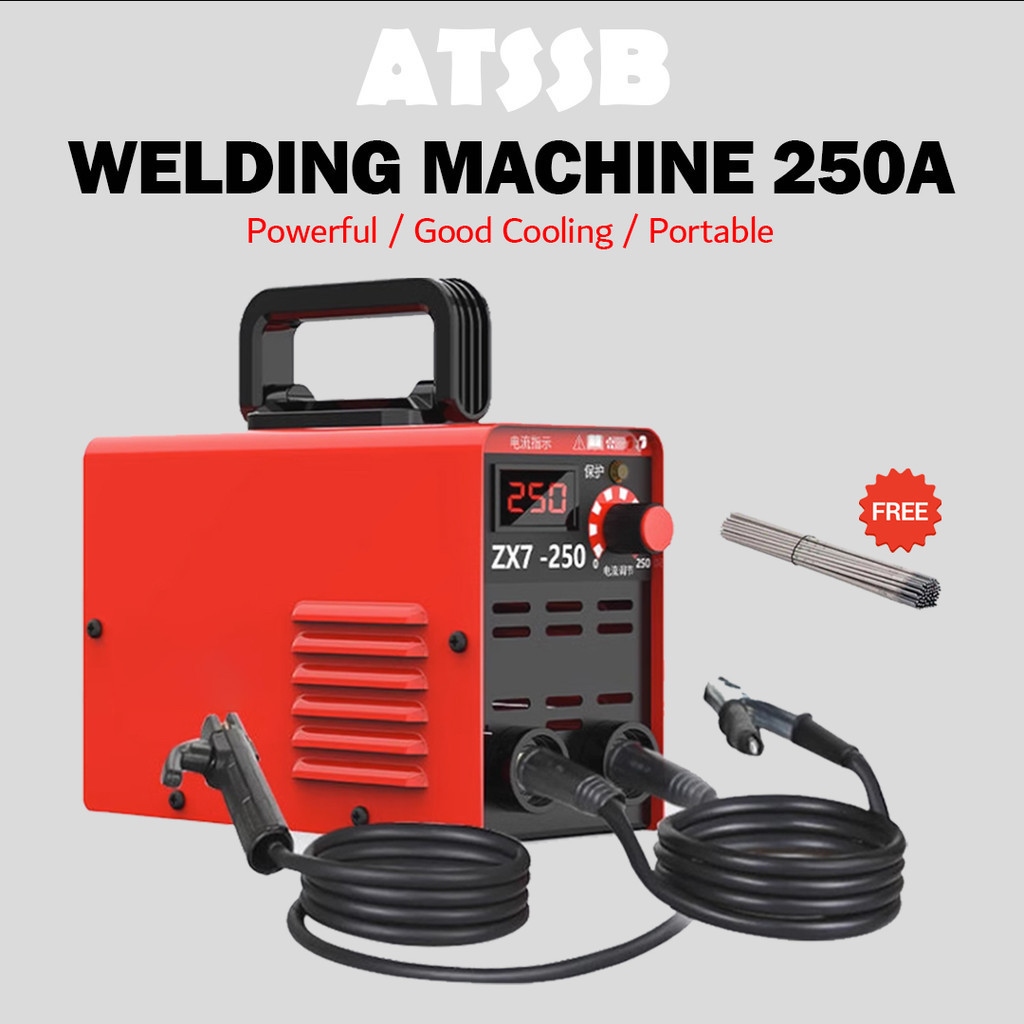 ATSSB 250A Welding Machine 220V Arc Welding Machine Inverter MIG MMA ...