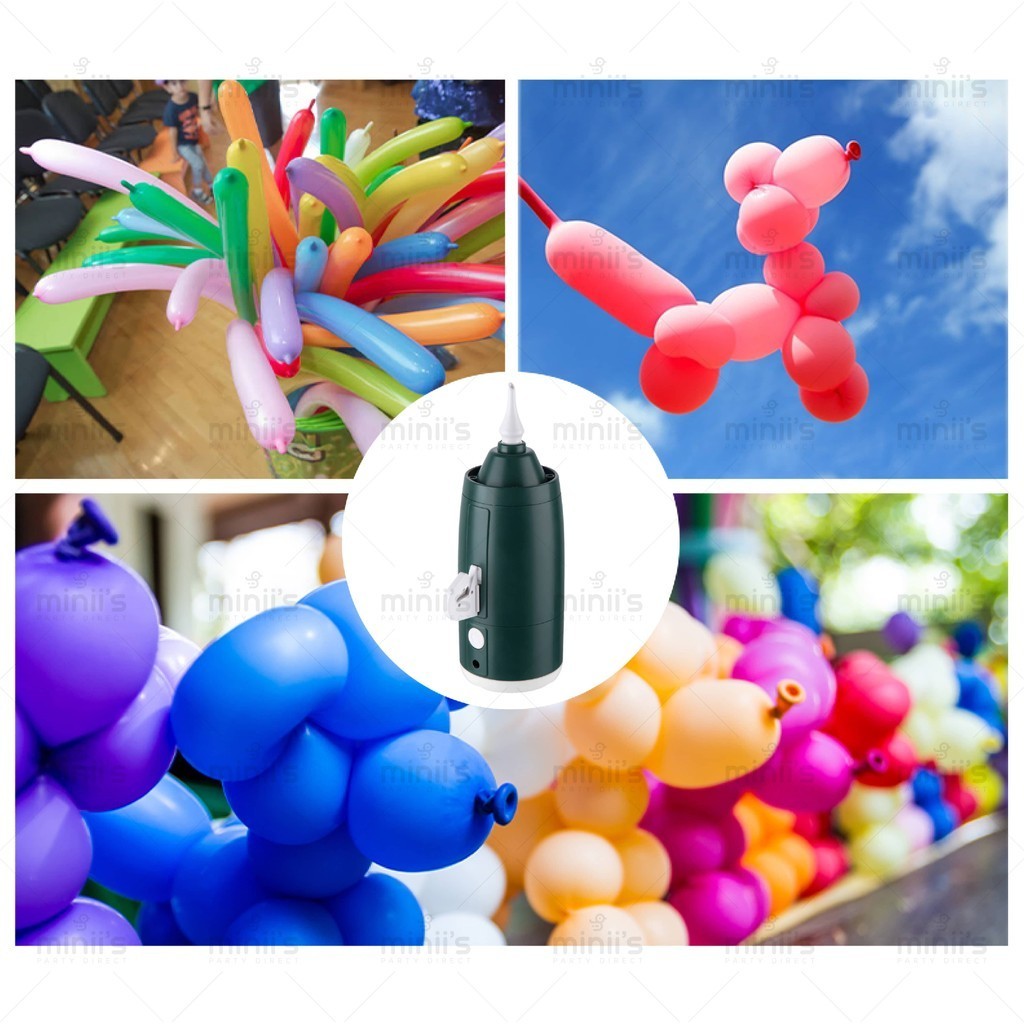 MINIIS Portable Rechargeable Balloon Pump Electric Long Balloon Pam ...