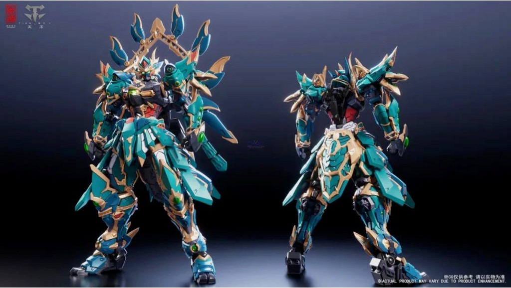 Cang Dao Model Green Dragon (Martial Fighter Ver.) Metal Build Figure ...