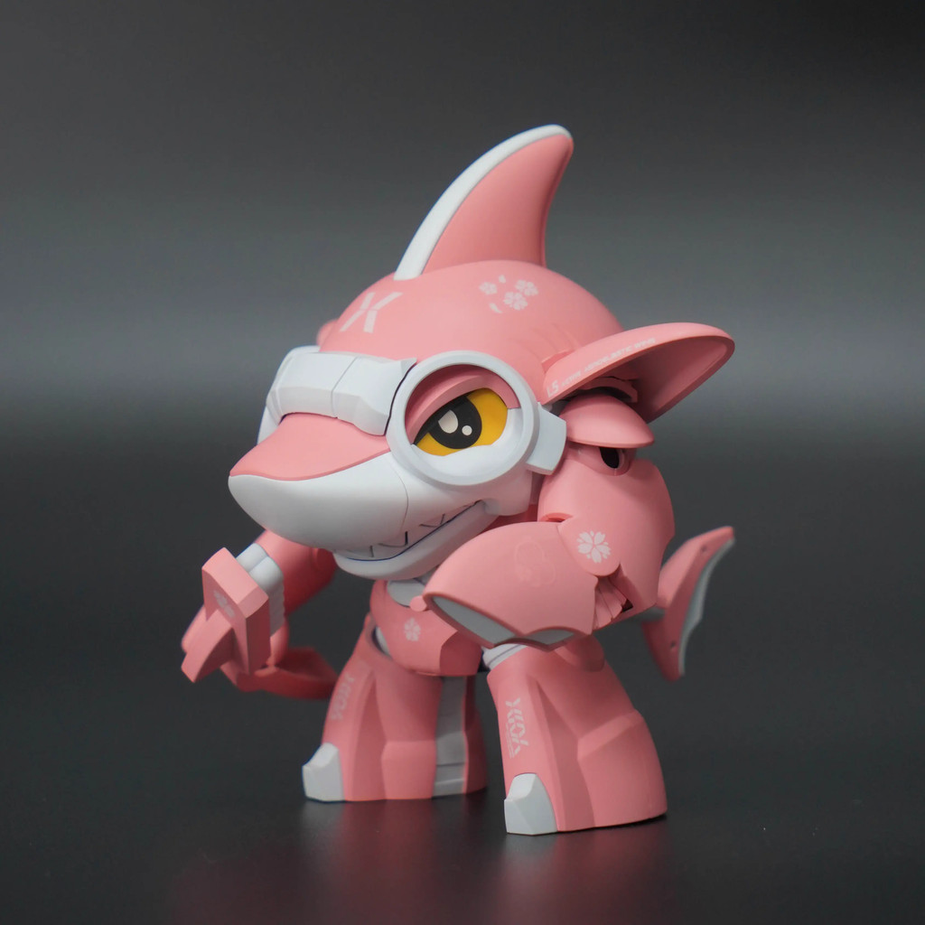 Iron Armor Xiaobao Orange Cat Industrial Pink Shark Chili Color Change ...