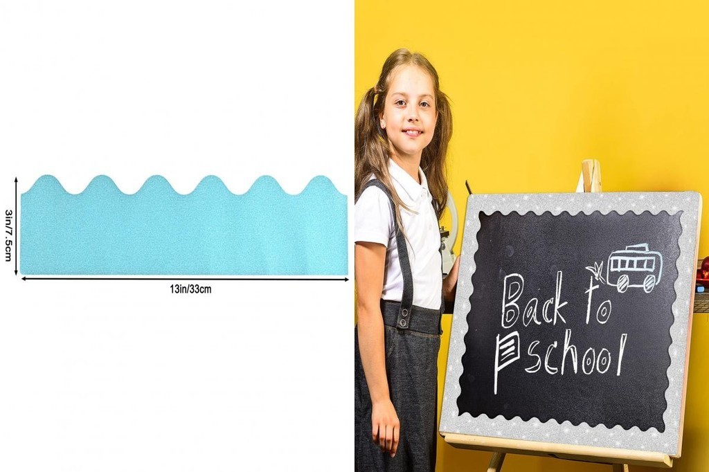[Ready stock] Bulletin Board Borders Classroom Blackboard Borders 30pcs ...