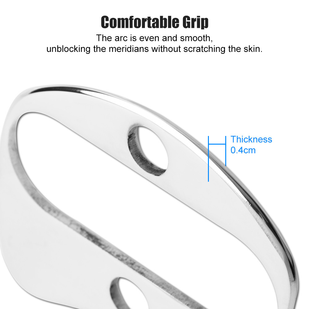 2 in 1 Stainless Steel Muscle Scraper Tools Scraping Massage Tools for ...