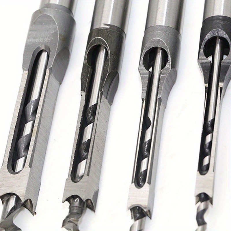 1pc 6.4mm/8mm/9.5mm/12.7mm Woodworking Single Square Hole Drill Bit ...