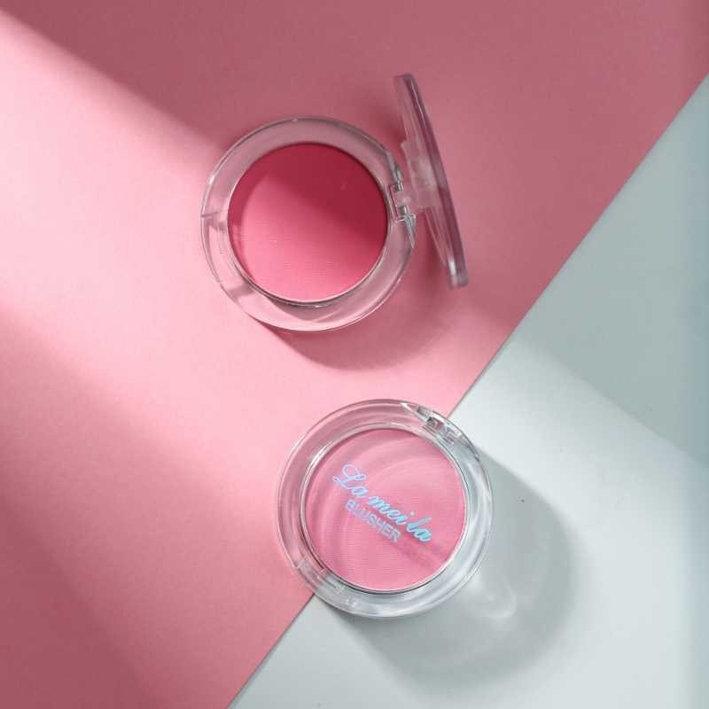 Natural Powder Blusher Dish Waterproof Facial Powder Blusher Facial ...
