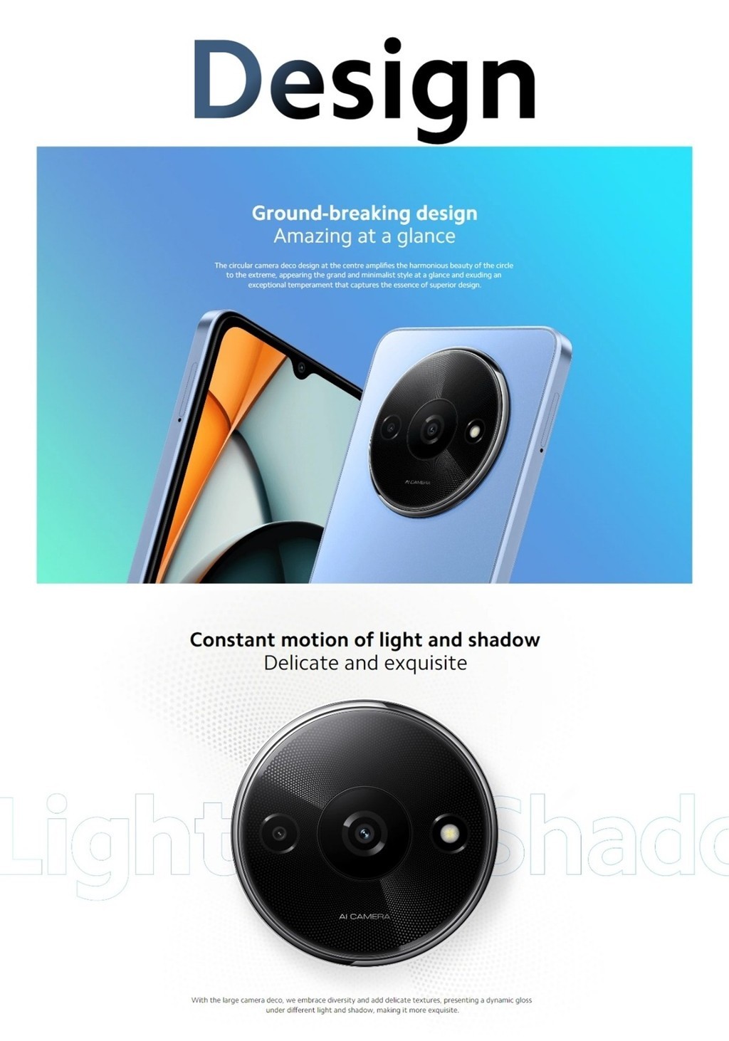 Xiaomi Redmi A3 Smartphone | Mediatek Helio G36 | 6.71 inches IPS LCD ...