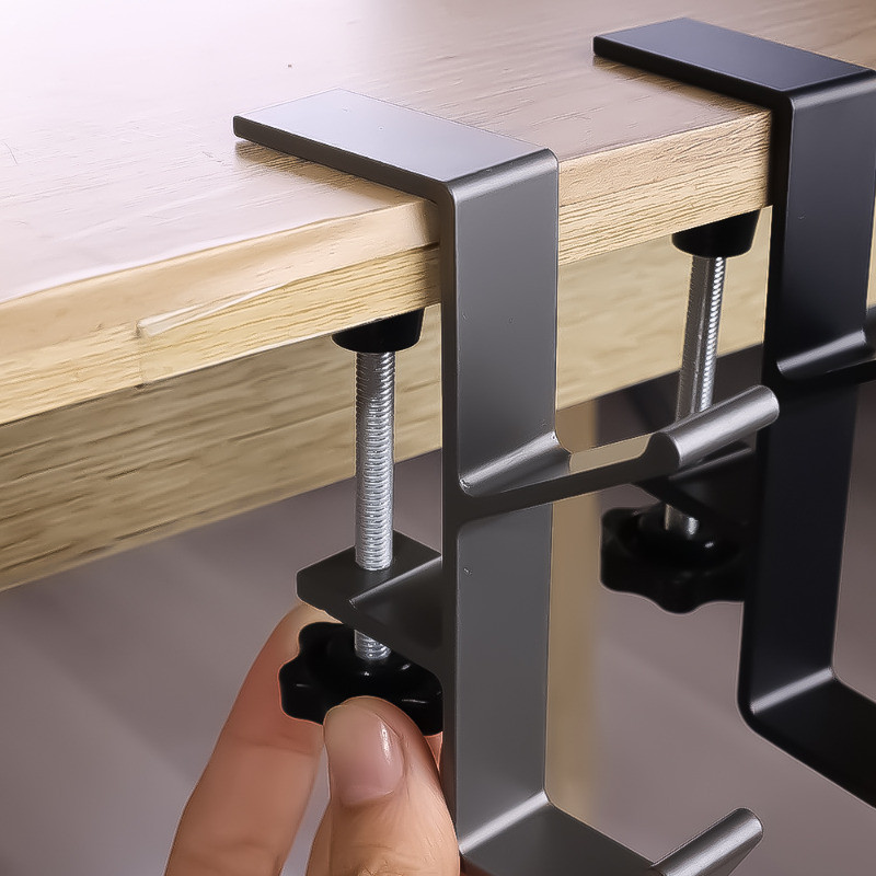 Adjustable Desk Edge Hook - Punch-Free Wall Hanger Handbag Rack - Home ...