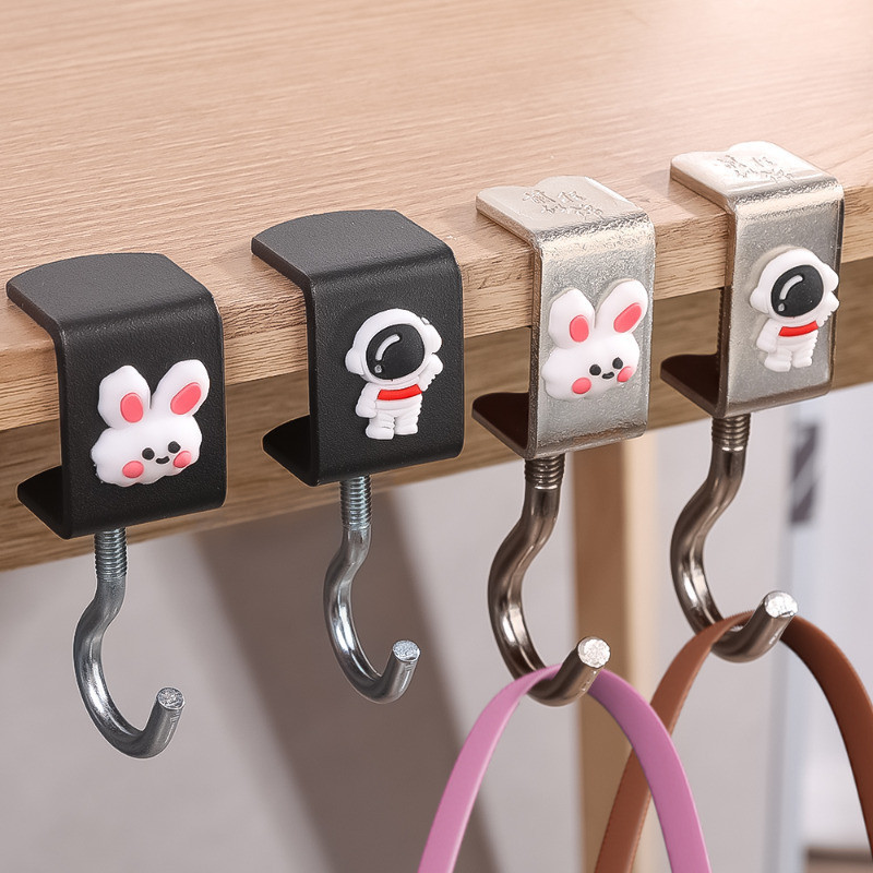 Adjustable Desk Edge Hook - Student Backpack Storage Hook - Multi ...