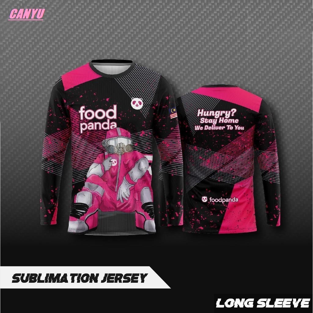 FOOD PANDA JERSEY, BAJU PANDA VERSION 2 | Shopee Malaysia