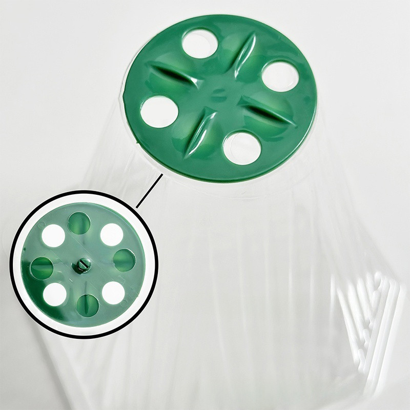 Plant Cone-shaped Cover Plastic Transparent Cover Breathable Seedling ...