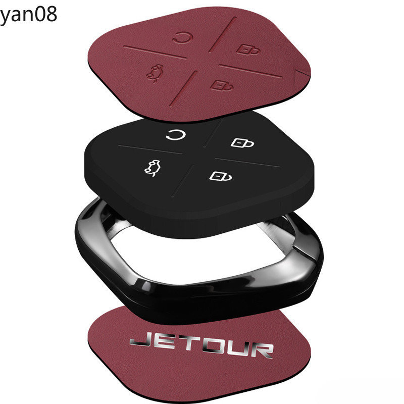 Zinc Alloy Full Cover Car Key Case for 2022 2023 2024 Jetour DASHING X ...