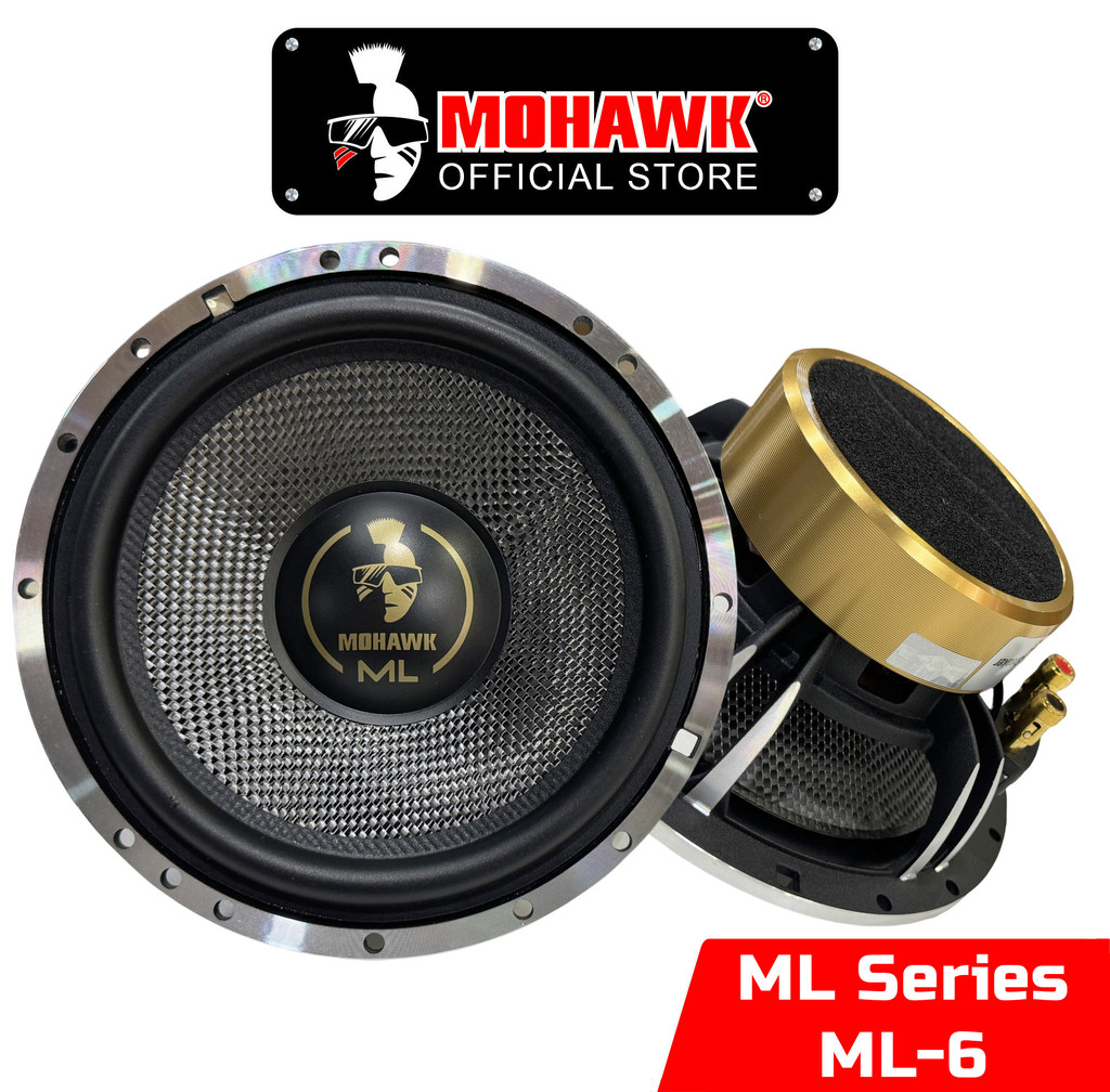 Mohawk 6.5 " Mid Bass Car Speaker ML Series 160W MidBass Car Spk ML-6 ...