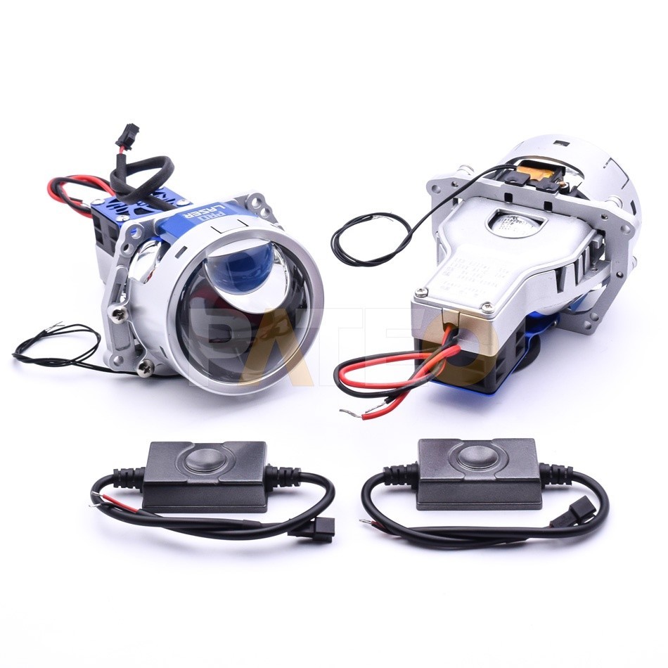 70W Bi-LED Laser Pro Projector Lenses 3 inch Headlight LED Lamp For Hella 3R G5 Frame Car ...