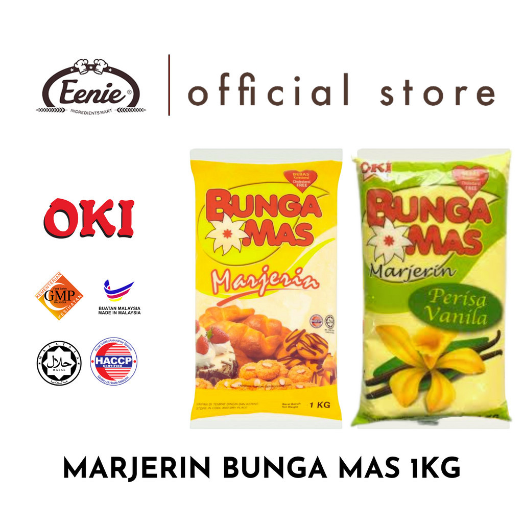 OKI | MARJERIN BUNGA MAS ORIGINAL | MARJERIN BUNGA MAS PERISA VANILLA ...