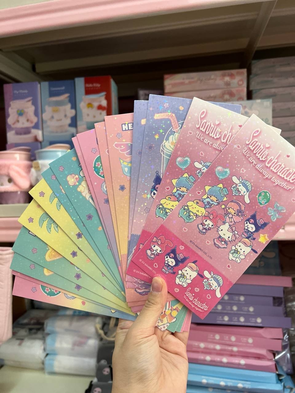 Sanrio Doodle Cards 16 sheets | Shopee Malaysia