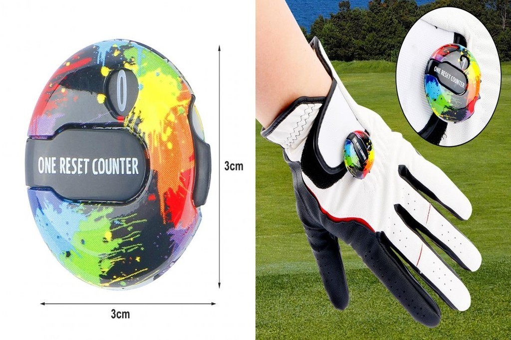 Compact Size Golf Score Counter Portable Golf Stroke Counter with Quick ...