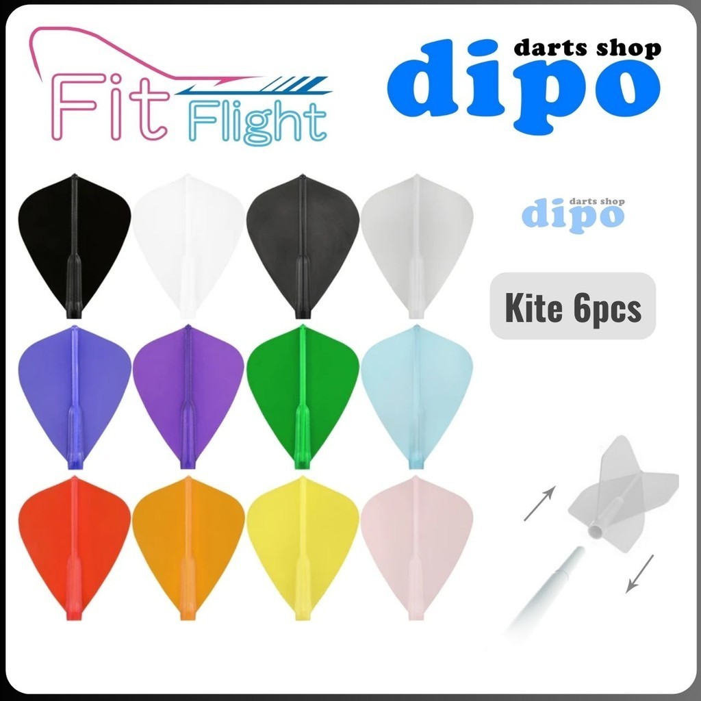 Fit Darts Flight - Fit Flight 【 Kite 6pcs 】 | Shopee Malaysia