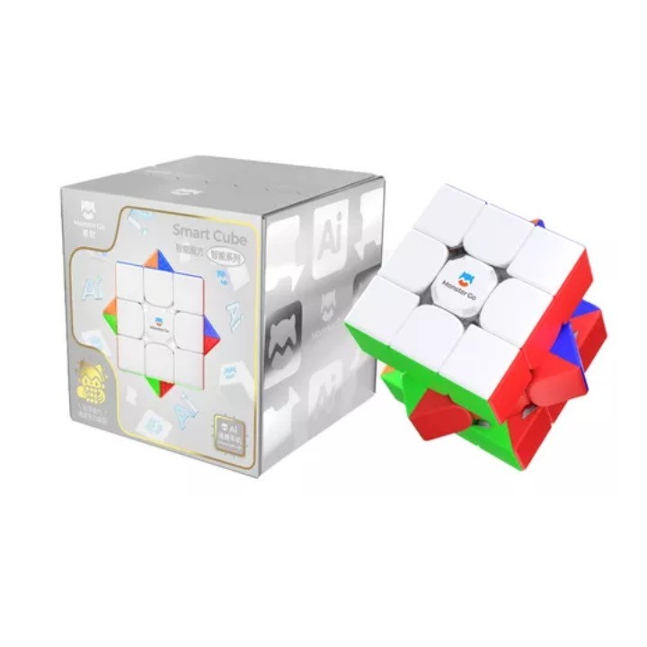 Gan Monster Go Ai 3x3 Magnetic Puzzle Cube Bluetooth Speed Cube ...