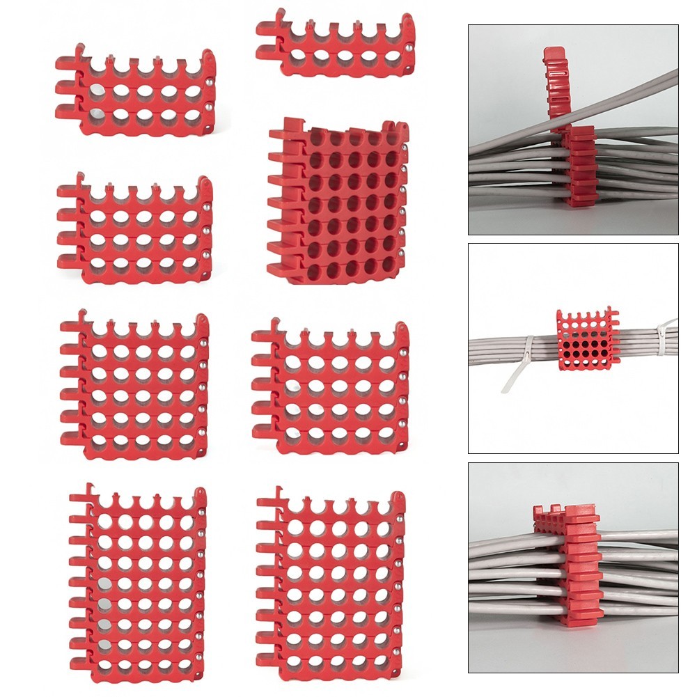 [DRHT] Cable Organizing Tool Network Cable Bundle Wire Comb for Data ...