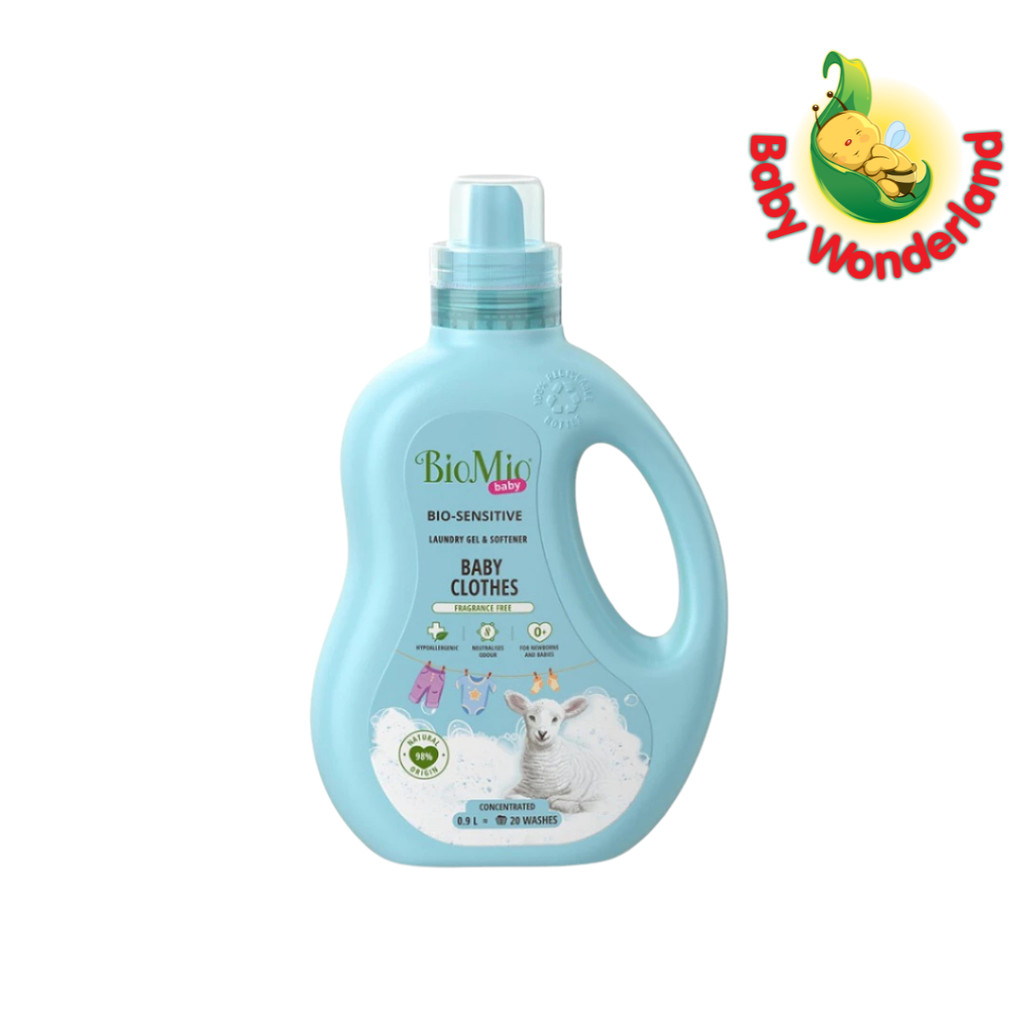 BioMio Bio-Sensitive Eco Laundry Detergent & Fabric Softener (900ml) | Shopee Malaysia