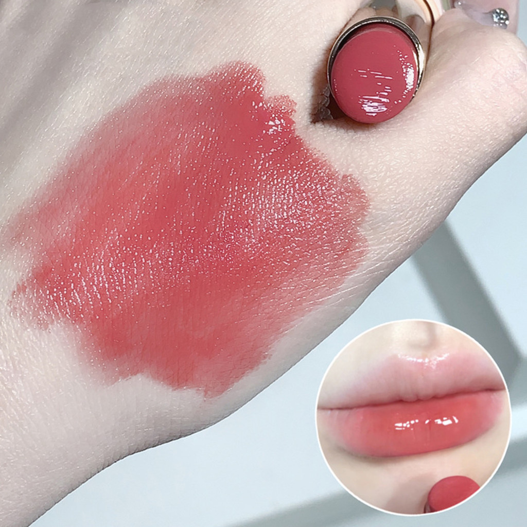 Gege bear Jelly Milky Pink Lipstick Long Lasting Waterproof Hydrating ...