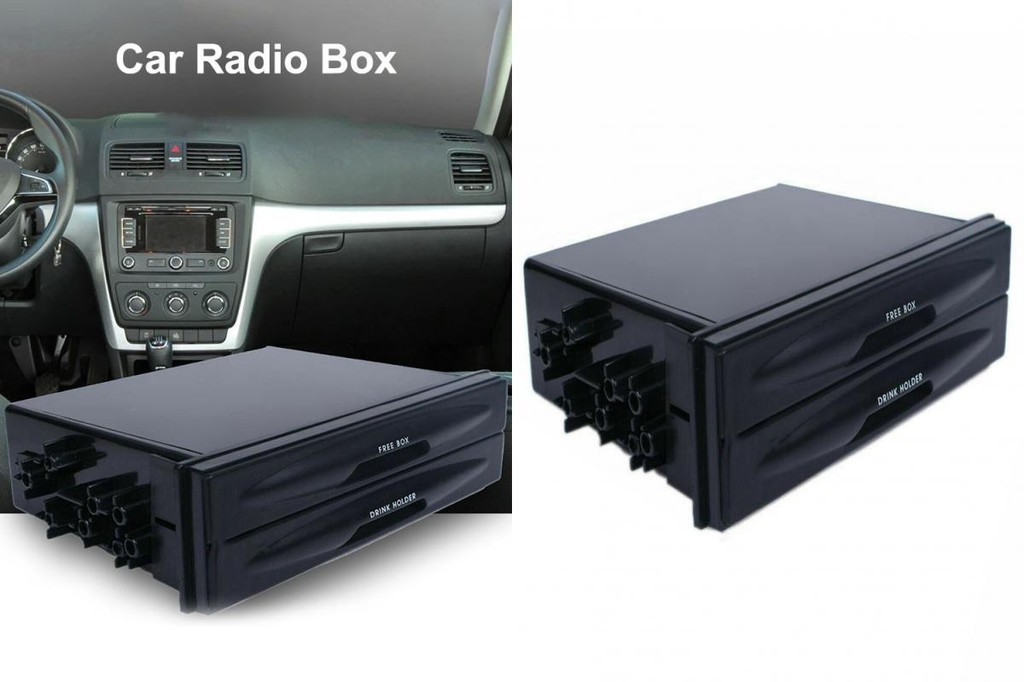 【Ready Stock] Car Radio Box Multipurpose Double Layers Compact ...