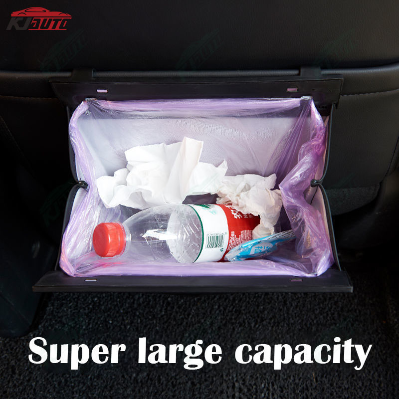 Toyota Yaris Cross Car Mounted Leather Garbage Bin with Cover Portable ...